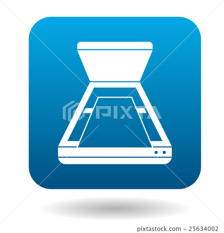 Open scanner icon in simple style - Stock Illustration [25634002] - PIXTA