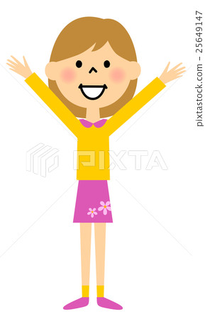 Banzai girls - Stock Illustration [25649147] - PIXTA