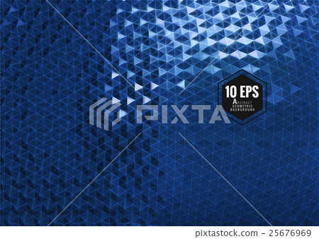 3D vector blue reflection glass background - Stock Illustration ...