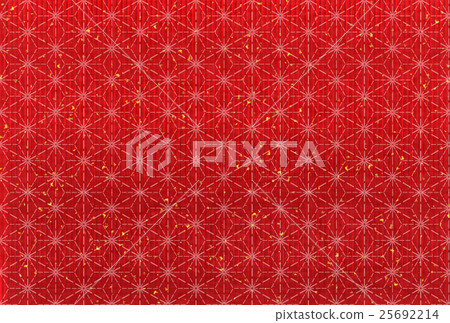 Japanese paper New Year cards red background - Stock Illustration ...
