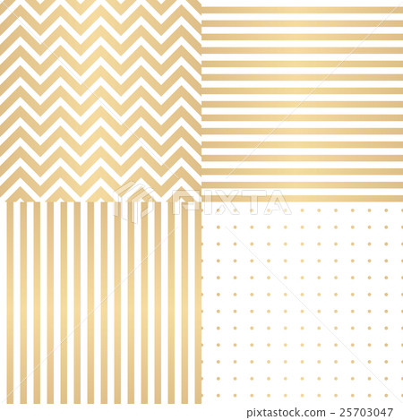 Abstract Simple Glossy Golden Seamless Pattern - Stock Illustration ...