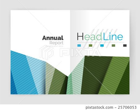 Business abstract geometric financial report - Stock Illustration ...