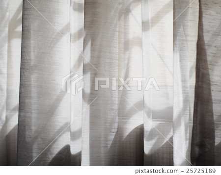 light weighted net curtain textiles hanging - Stock Photo [25725189 ...