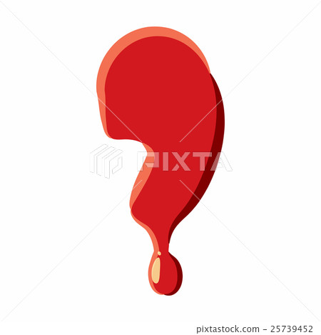 Comma punctuation mark isolated, white background - Stock Illustration ...