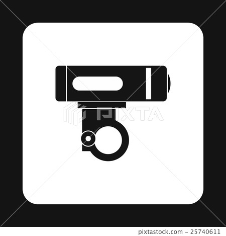 Bike light icon, simple style - Stock Illustration [25740611] - PIXTA