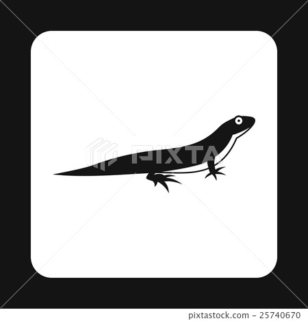 Little lizard icon, simple style - Stock Illustration [25740670] - PIXTA