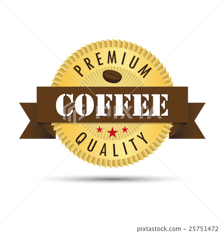 Coffee premium quality icon logo - Stock Illustration [25751472] - PIXTA