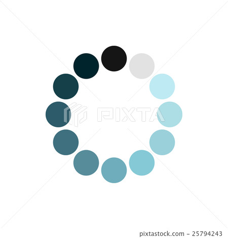 Sign expectations page load icon, flat style - Stock Illustration ...