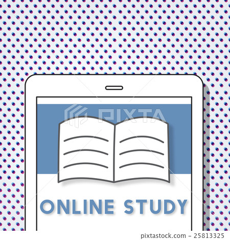 E-learning Online Class Study Knowledge Ideas... - Stock Illustration ...