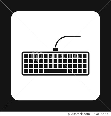 Keyboard icon, simple style - Stock Illustration [25813553] - PIXTA
