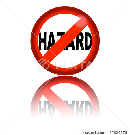 No Hazard Sign 3D Rendering - Stock Illustration [25829276] - PIXTA