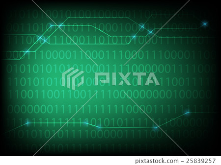 Decimal number with green glowing background - Stock Illustration ...