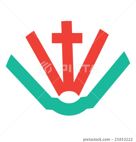 Holy Cross and Holy Book - Stock Illustration [25853222] - PIXTA