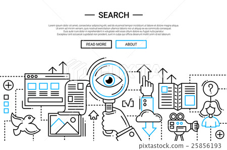 Search - line design website banner temlate - Stock Illustration ...