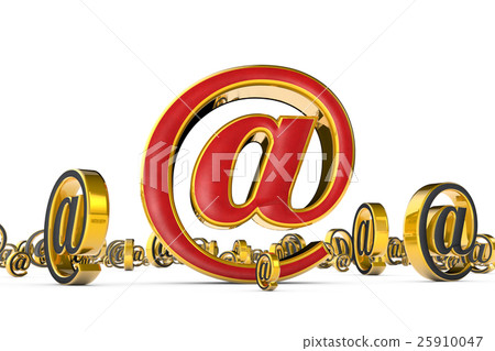 The best internet address (@). - Stock Illustration [25910047] - PIXTA