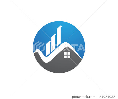 Home and Building Business Property Logo Template - Stock Illustration ...