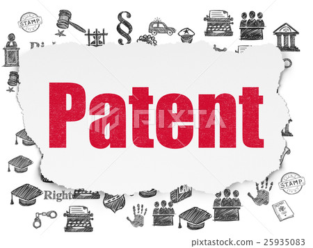 Law concept: Patent on Torn Paper background - Stock Illustration [25935083] - PIXTA
