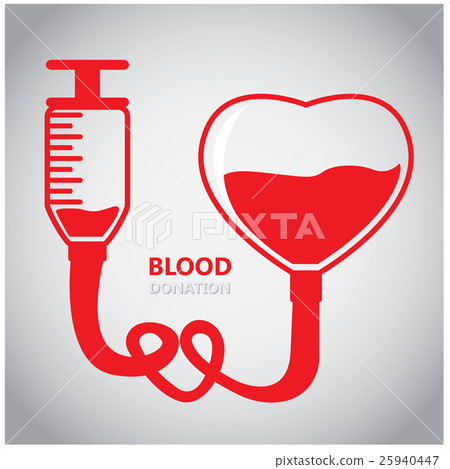 Blood donation - Stock Illustration [25940447] - PIXTA