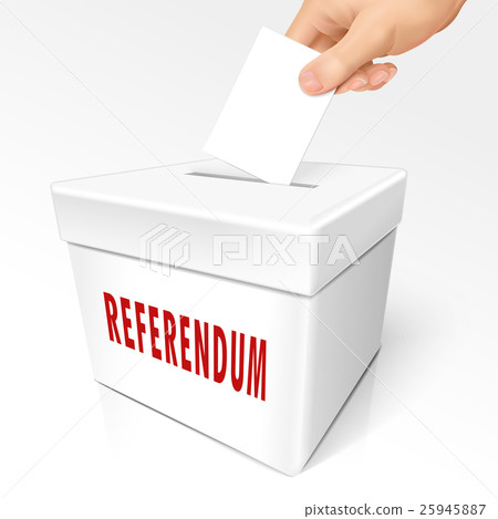 referendum word on box - Stock Illustration [25945887] - PIXTA