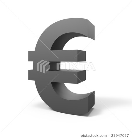 grey euro sign - Stock Illustration [25947057] - PIXTA