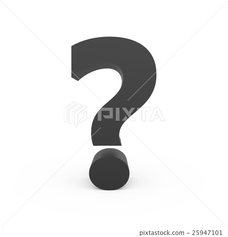 dark grey question mark - Stock Illustration [25947101] - PIXTA