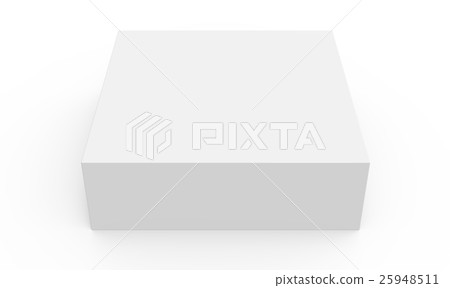 thin blank template box model - Stock Illustration [25948511] - PIXTA