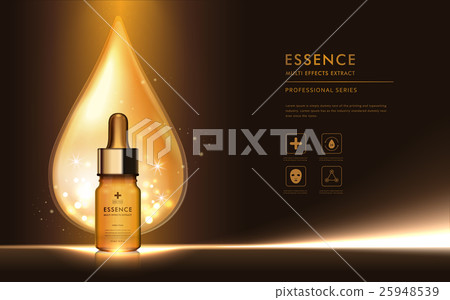 essence multi effect extract container - Stock Illustration [25948539 ...