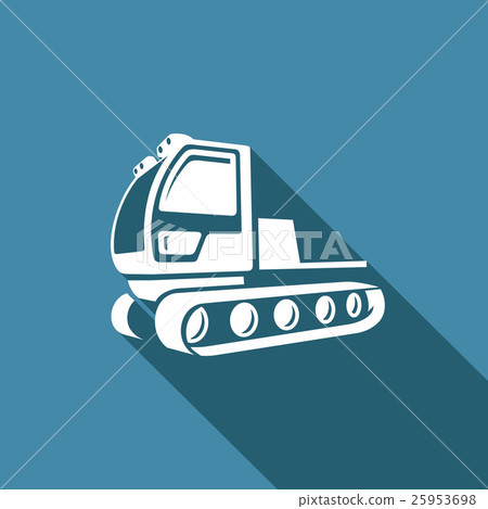 Snowcat icon. Vector Illustration. - Stock Illustration [25953698] - PIXTA