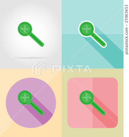 magnifier increase and decrease for design - Stock Illustration [25963653] - PIXTA