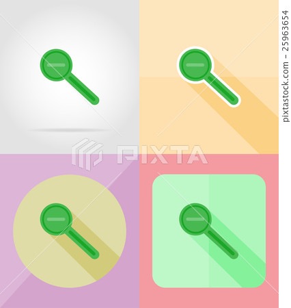 magnifier increase and decrease for design - Stock Illustration [25963654] - PIXTA