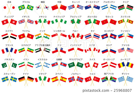National Flag Paul Cross Name - Stock Illustration [25968807] - PIXTA