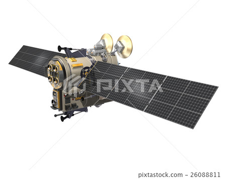 Spacecraft 2 - Stock Illustration [26088811] - PIXTA