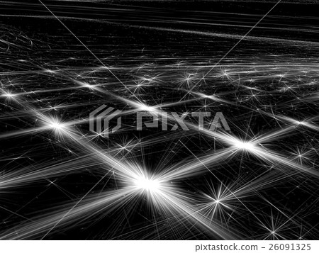 Abstract star floor - digitally generated image - Stock Illustration ...