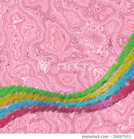 Rainbow swirl paper clips image texture background - Stock Illustration ...