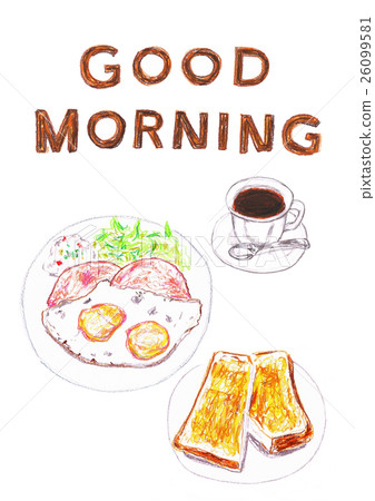 Morning set - Stock Illustration [26099581] - PIXTA