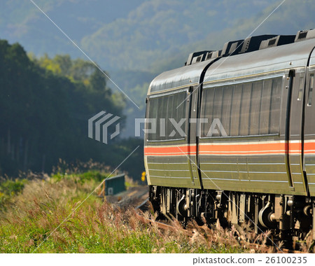 Kiha 85 Rear View - Stock Photo [26100235] - PIXTA