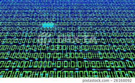 Cyber_ image - Stock Illustration [26168092] - PIXTA