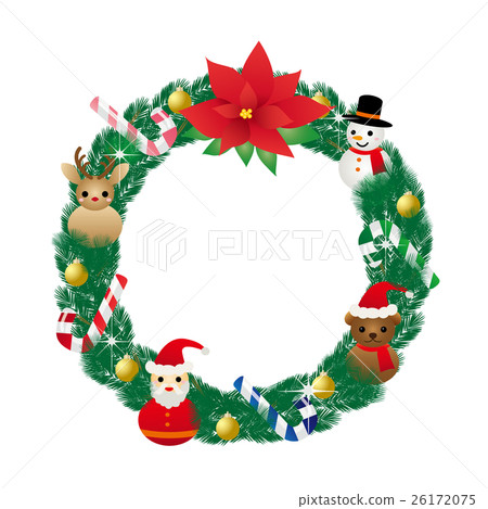 Christmas lease illustration - Stock Illustration [26172075] - PIXTA