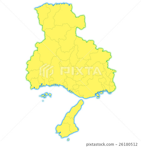 Hyogo Prefecture Map - Stock Illustration [26180512] - PIXTA