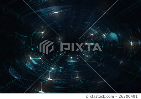 Artificial Intelligence / Neural Network - Stock Illustration [26200491 ...