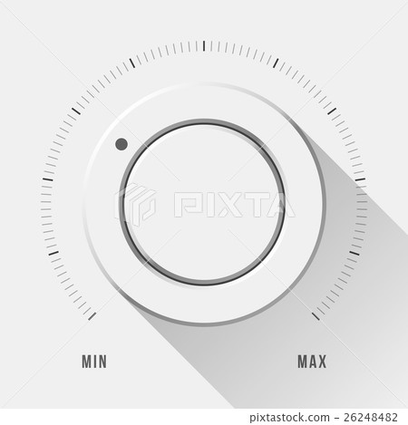 White Technology Music Button - Stock Illustration [26248482] - PIXTA