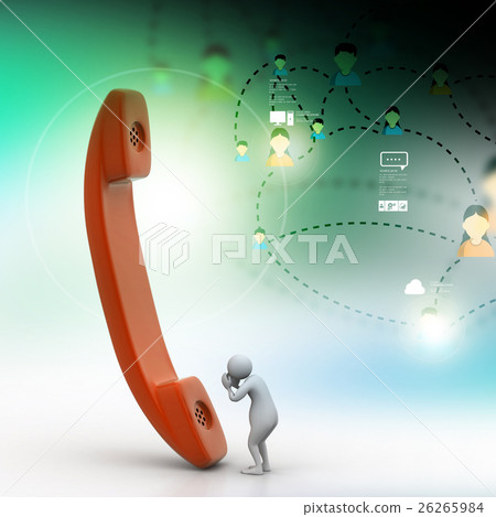 Call now concept - Stock Illustration [26265984] - PIXTA