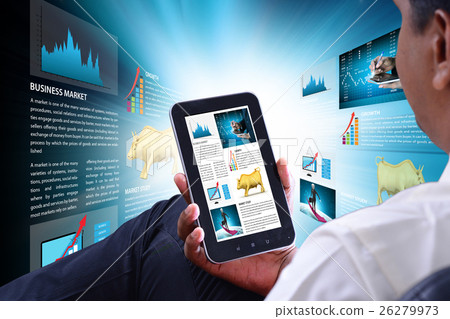 concepts for Stock market online News - Stock Illustration [26279973 ...