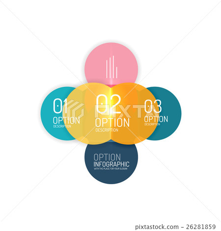 Vector business infographics, option select - Stock Illustration ...
