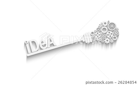 light bulb key idea - Stock Illustration [26284854] - PIXTA