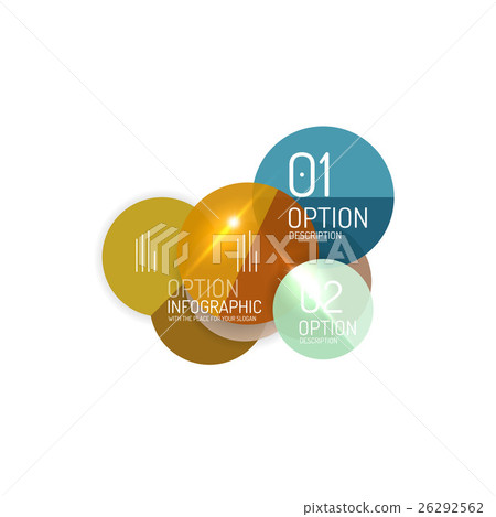 Vector business infographics, option select - Stock Illustration ...