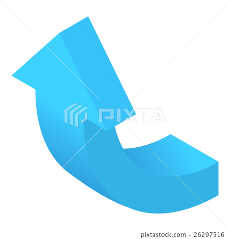 Up arrow icon, cartoon style - Stock Illustration [26297516] - PIXTA