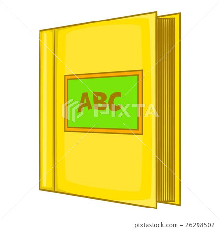 Abc book icon, cartoon style - Stock Illustration [26298502] - PIXTA