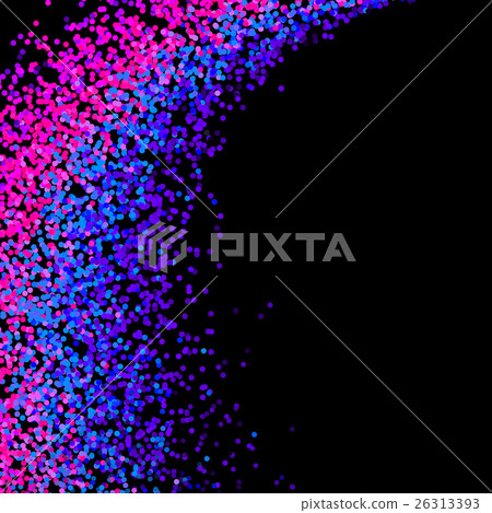 Abstract background with scattered colorful - Stock Illustration ...