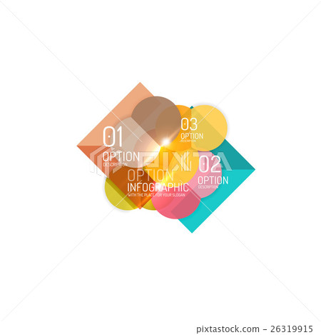 Vector business infographics, option select - Stock Illustration ...